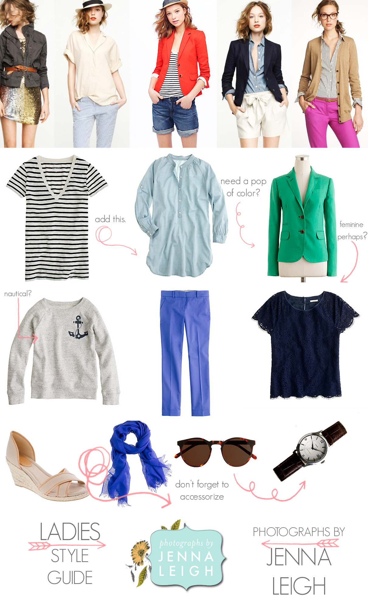 ladies style guide - Jenna Kutcher
