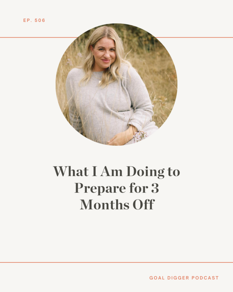 What I Am Doing to Prepare for 3 Months Off
